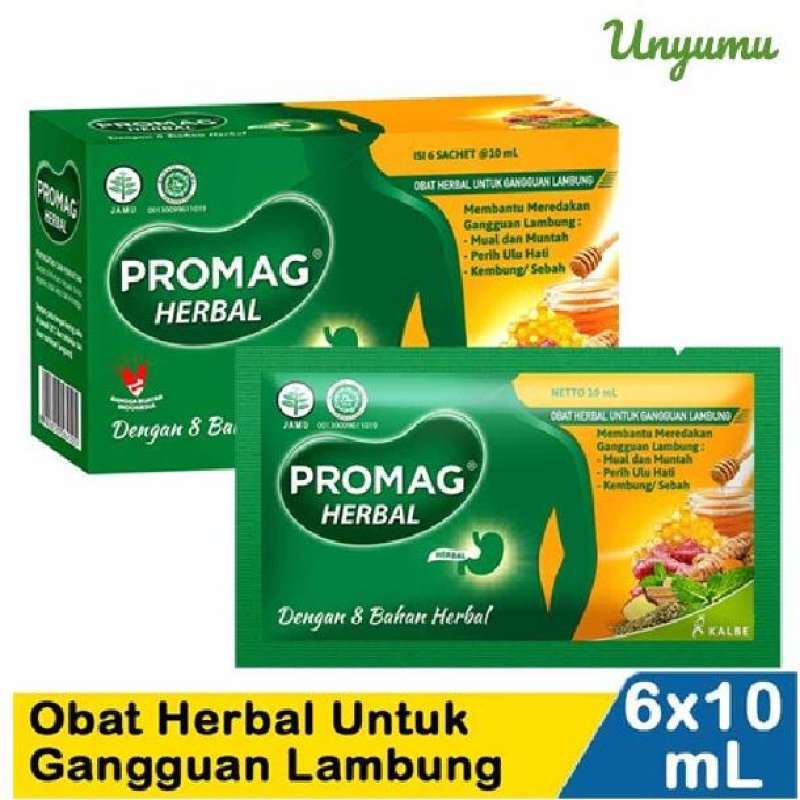 Jual Promag Gazero Herbal Sachet (kemasan dus isi 6 sachet) di Seller ...
