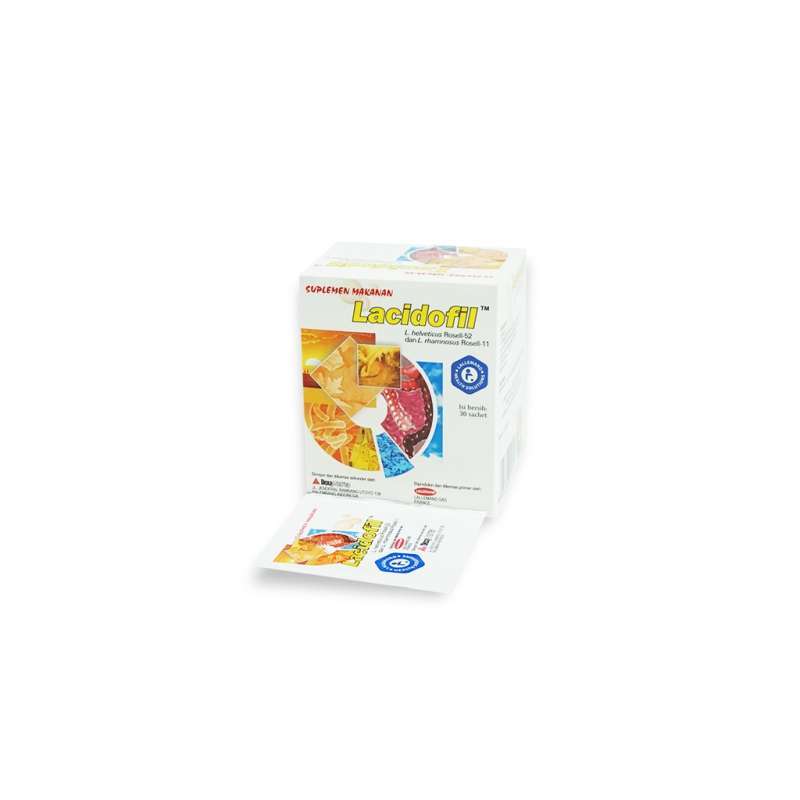 Jual Lacidofil Sachet Satuan 1 Sachet - Serbuk Probiotik Pencernaan di ...