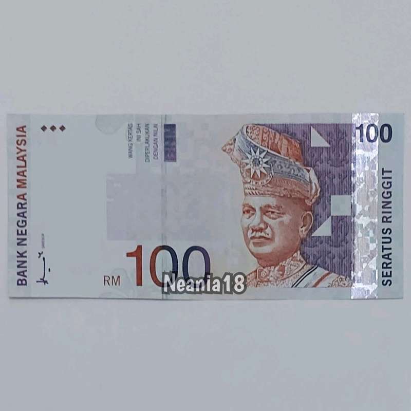 Jual Koleksi Ringgit Malaysia Pecahan 100 Ringgit Old Series Di Seller ...