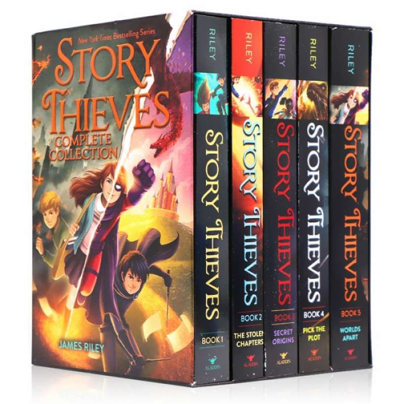 Promo Story Thieves Box Set 5 Books Diskon 23% Di Seller Roxie Store ...