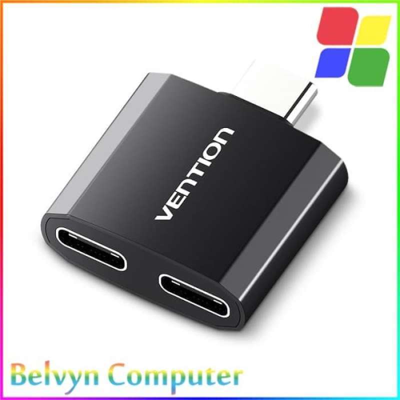 Jual Vention CFL Adapter USB Type C Male To 2 USB Type C Female Splitter Di Seller Belvyn Arts