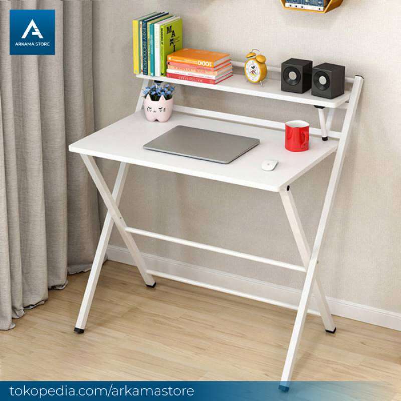 Jual Meja Belajar Aesthetic Meja Lipat Portable Laptop Kerja Minimalis di Seller Tunnel store ...