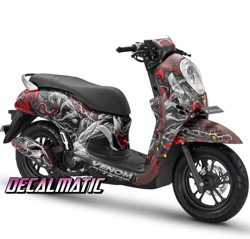 Jual Decal Full Body + Stiker Dashboard Scoopy Semua Tipe - Venom 2 ...