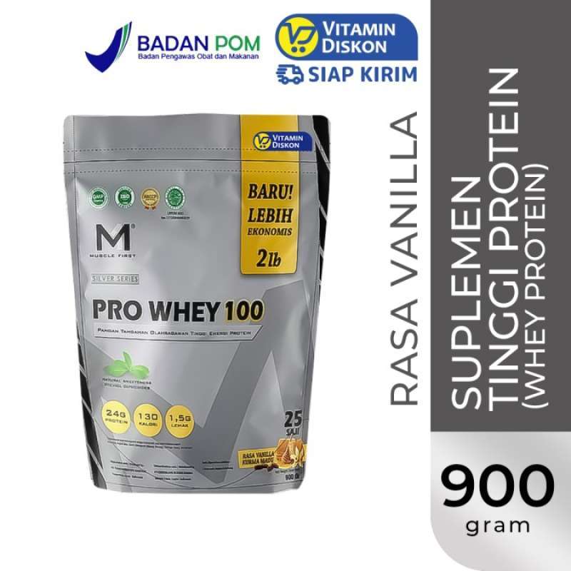 Promo MUSCLE FIRST PRO WHEY 100 2LBS WHEY PROTEIN COKLAT 900GR Diskon 23% di Seller Tunica Store ...