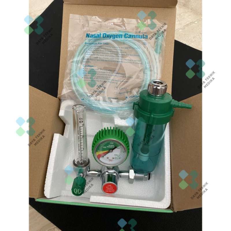 Jual Regulator Tabung Oxygen - Alat Bantu Pernafasan Oksigen di Seller ...