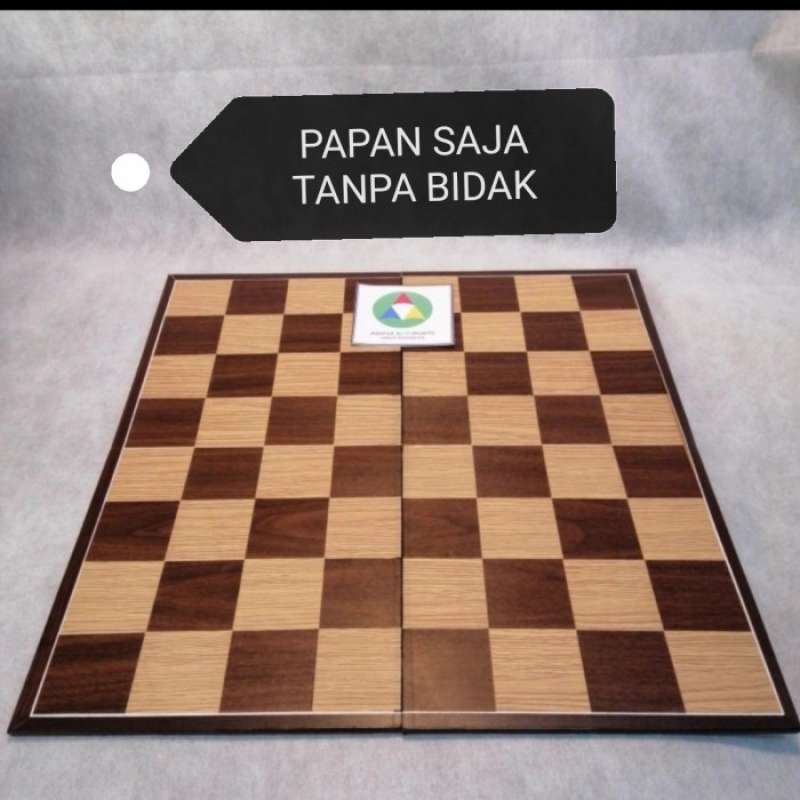 Promo Papan Saja Catur Full Handmade Standar PERCASI Produk UMKM ...