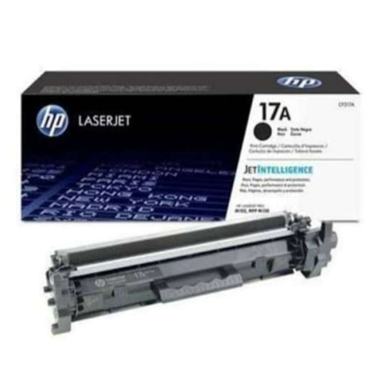 Promo Toner Hp Laserjet Pro M102 17a Black Original Cf217a Diskon 23% ...