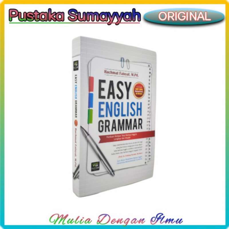 Jual Easy English Grammar ( Panduan Belajar Tata Bahasa Inggris Lengkap ...