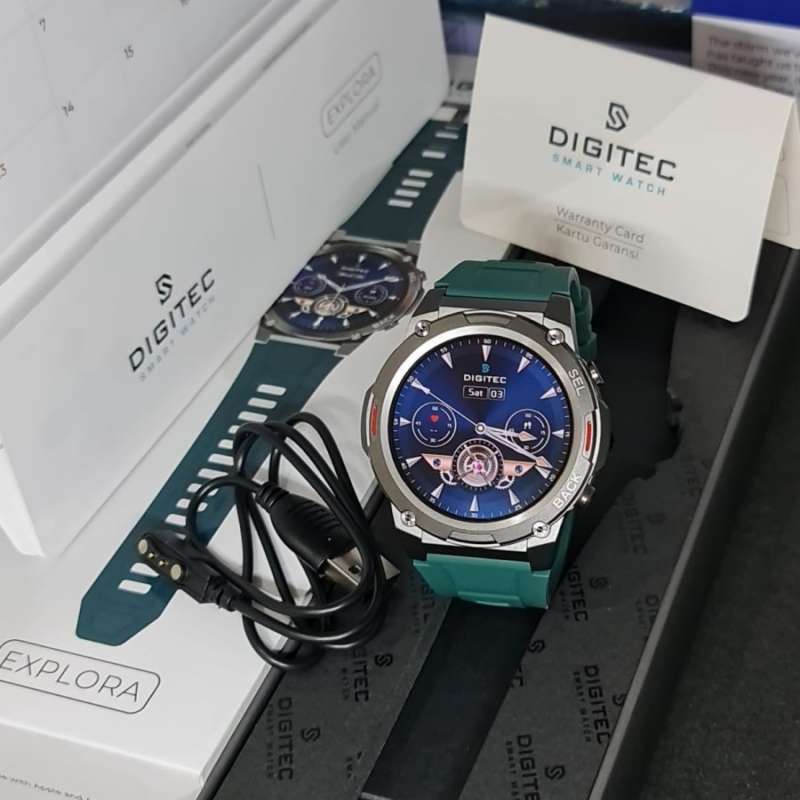 Promo Jam Tangan digitec Smart Watch EXPLORA Original DG SW Hijau ...