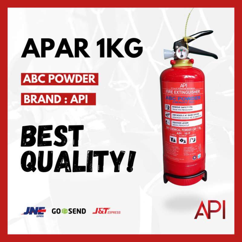 Promo Tabung Apar 1 Kg Abc Powder Merek Api Diskon 23% di Seller Mitraa ...