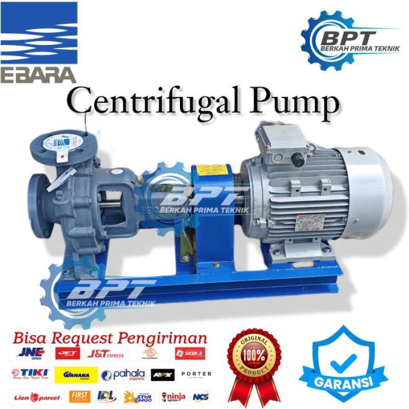Promo Pompa Sentrifugal Centrifugal pump EBARA 50X40 FSHA + Motor 7,5Hp 380V Diskon 23% di ...
