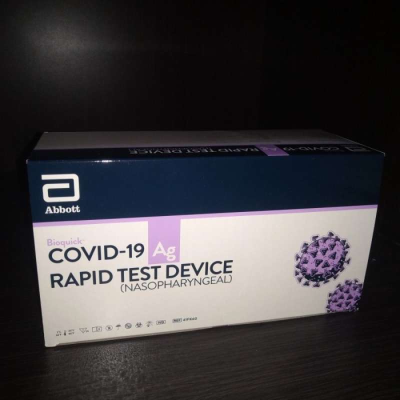 Jual Alat Tes Swab Antigen Abbott Naso Nasopharyngeal Bioquick Bio ...