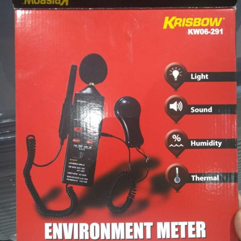 Promo Multifunction Environment Meter 4 In 1 Krisbow Sound Level ...