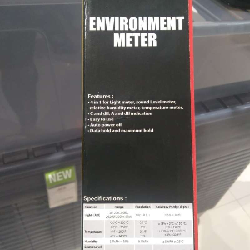 Promo Multifunction Environment Meter 4 In 1 Krisbow Sound Level ...