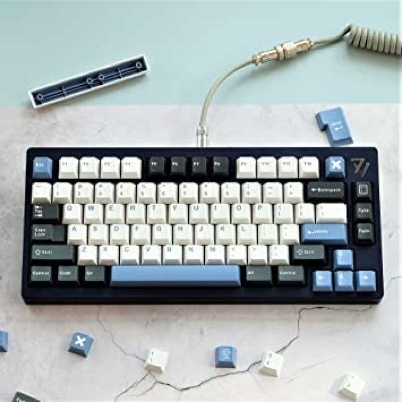 Promo KEYCAPS ABS ARCTIC CHERRY PROFILE DOUBLE SHOT MECHANICAL KEYBOARD ...