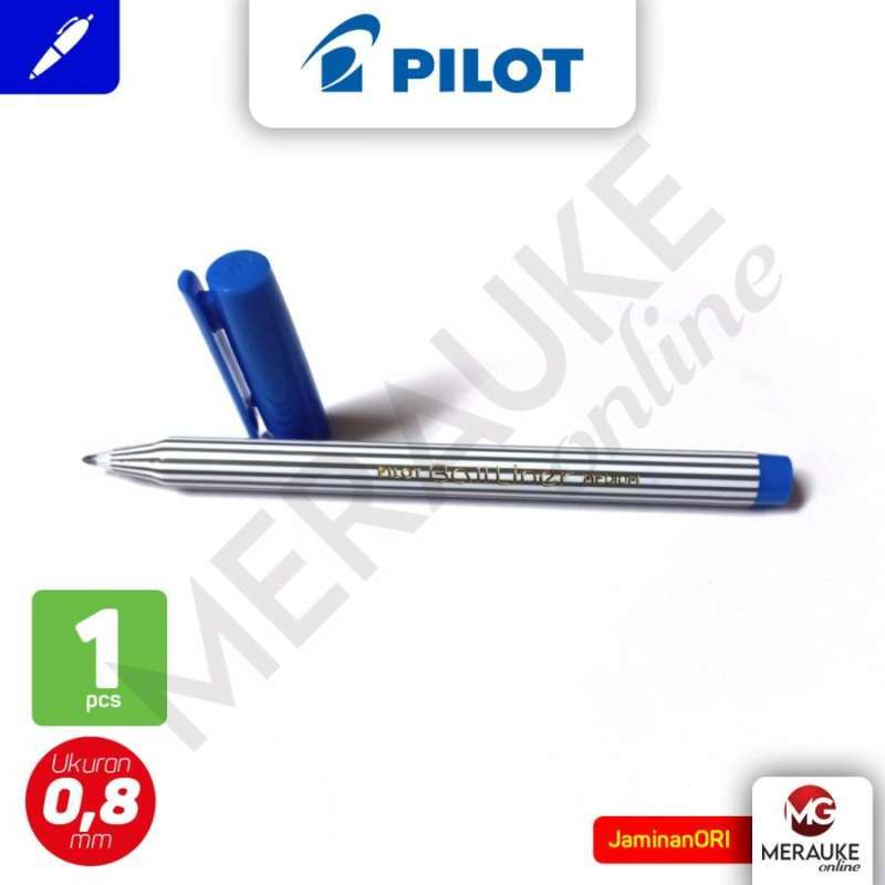 Jual Ballpoint Pilot Balliner Garis Medium 0.8 - Biru Di Seller Merauke ...