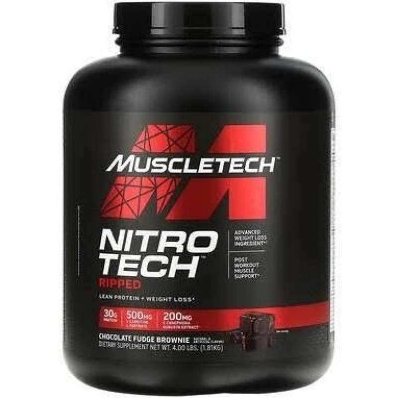 Promo Muscletech Nitrotech Ripped 4 Lbs Whey Protein Harga Murah Diskon ...