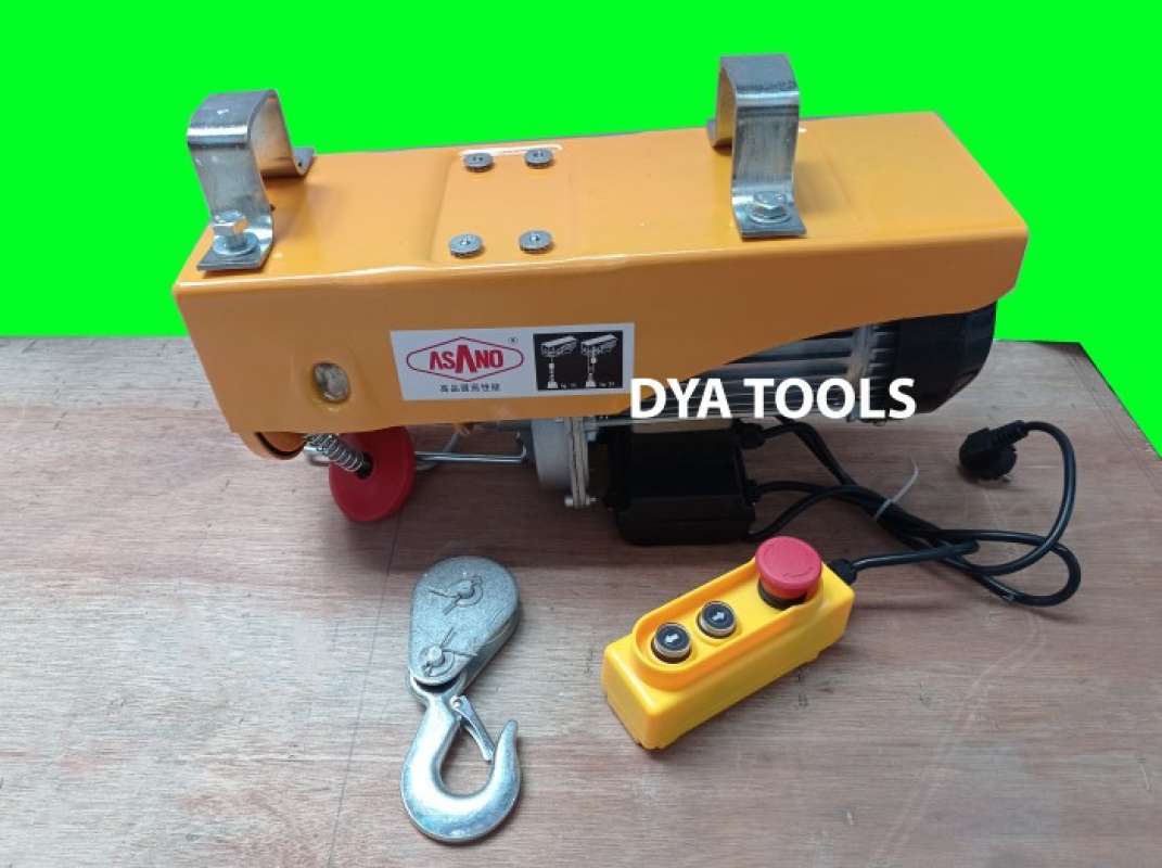 Promo Mini Hoist / Electric Hoist / Katrol Takel Listrik 1200 Kg 12 M ...