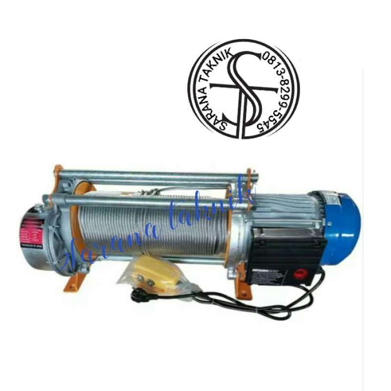 Promo Electric Winch, 1500 X 100 Meter, 3 Phase Katrol Listrik, Merek ...