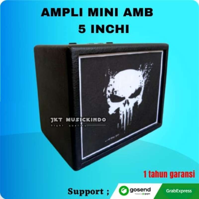 Jual Ampli Mini Gitar dan Bass Akustik Elektrik Ukuran 5 inch di Seller ...