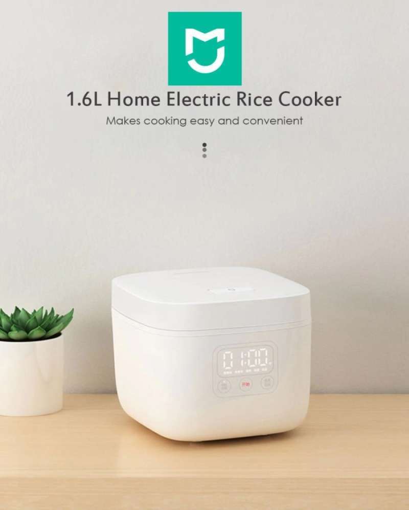 Jual Original Mijia Smart Mini Rice Cooker Listrik 1.6L LED Display di ...