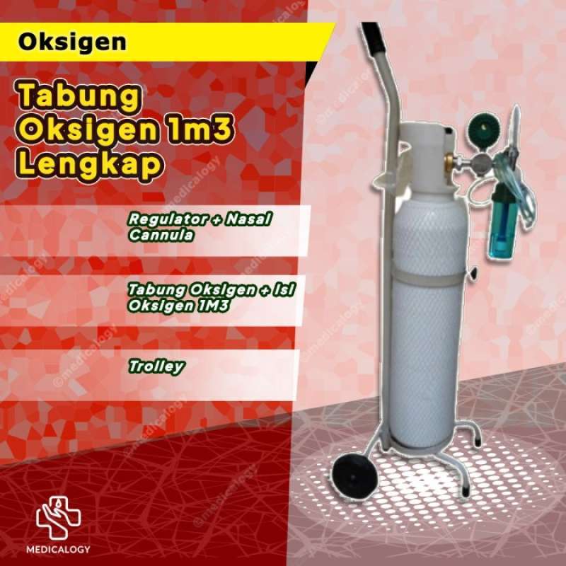 Promo Tabung Oksigen 1 M3 1 Set Diskon 17% di Seller Mahanani Store 4 - Cikoko, Kota Jakarta ...