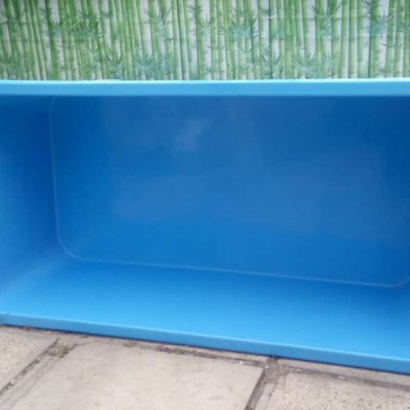 Promo Bak Fiber Kolam Ikan Persegi Uk 200x100x100 Cm Diskon 23% Di ...