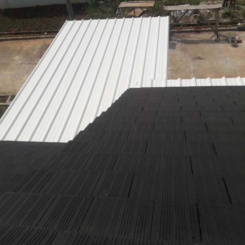 Jual Kanopi Teras Rumah Bahan Besi Galvanis Dan Atap Alderon Sinel Di ...