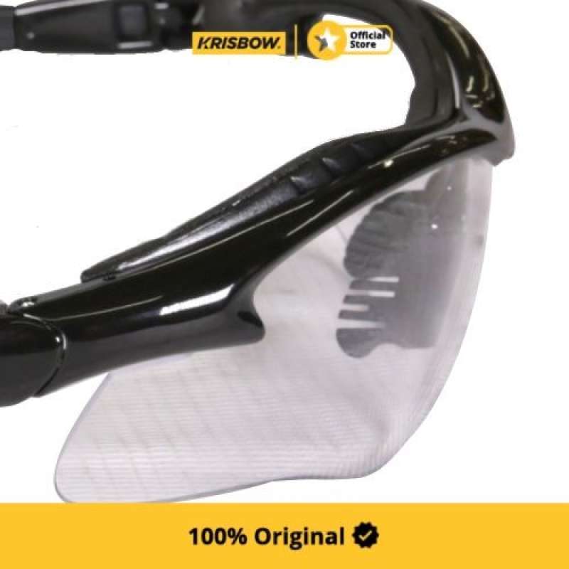 Jual Krisbow Spectacle Kacamata Safety Sport + Strap Transparan Di ...