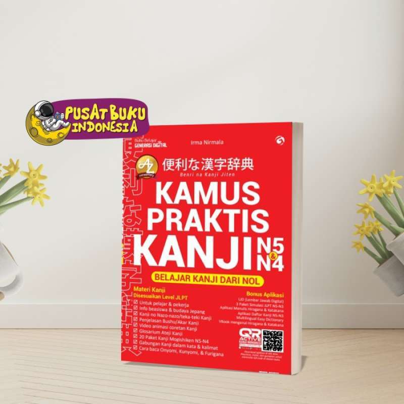 Promo Buku Belajar Pelajaran Bahasa Kanji Jepang Jlpt N5 - N4 Terbaru Diskon 23% di Seller ...