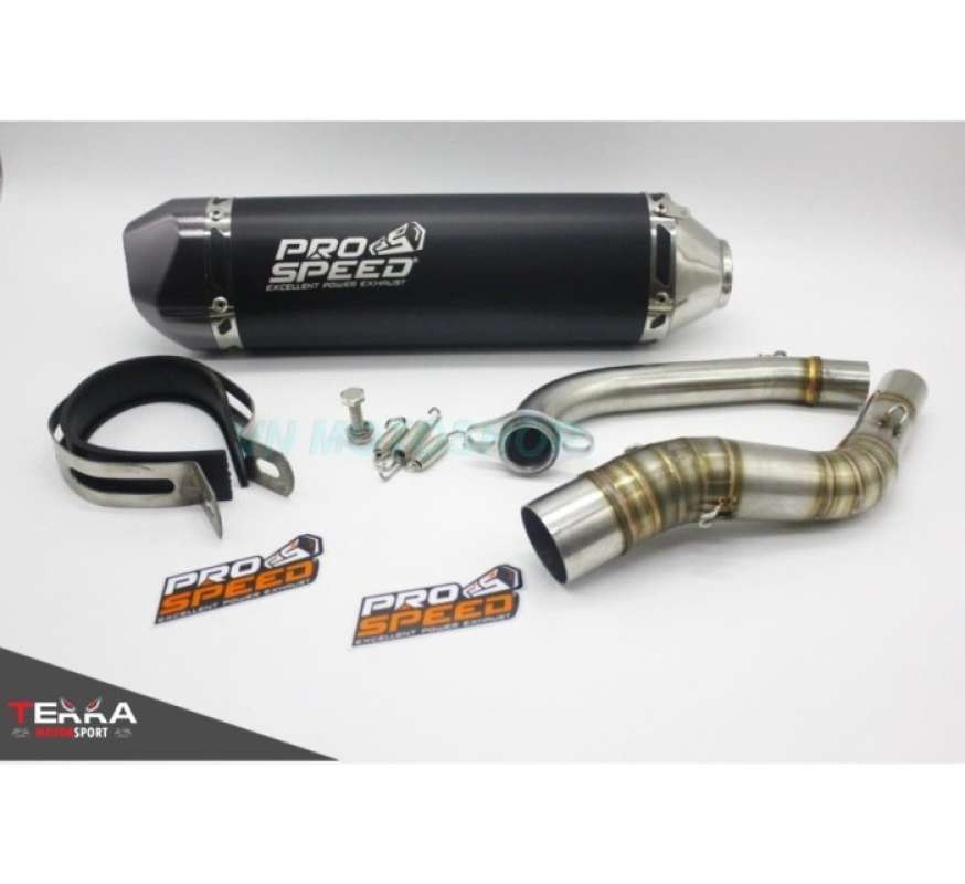 Promo Knalpot Prospeed Black Cnc Honda Supra 150 Gtr Fullsystem Diskon ...
