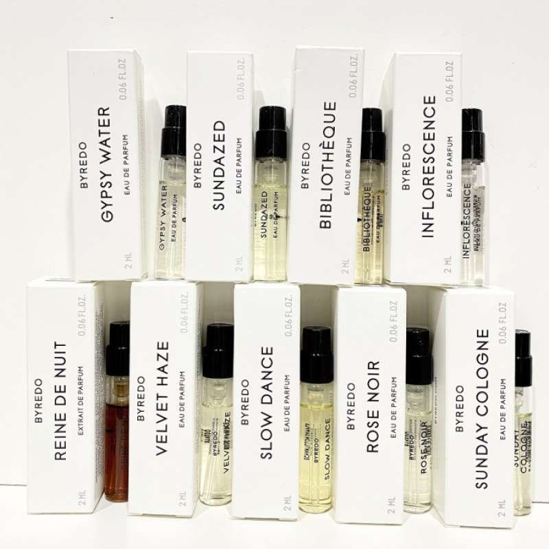 Promo VIAL PARFUM BYREDO ALL VARIANS 2ML EDP ORIGINAL PARFUM Diskon 23% ...