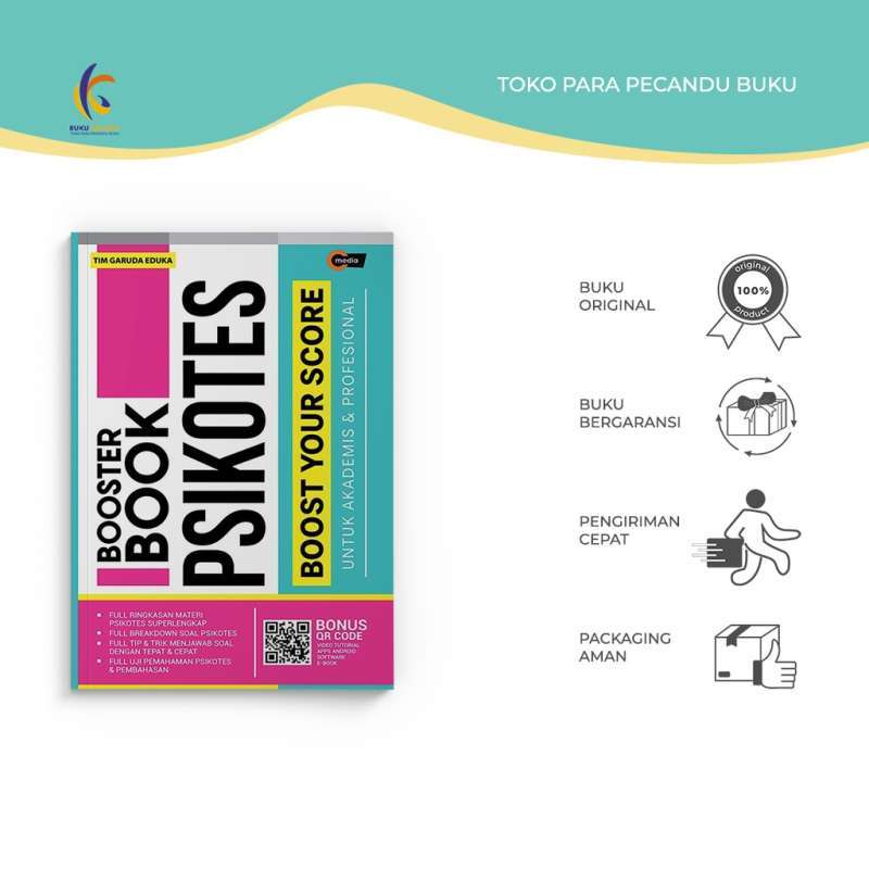 Promo BUKU PELAJARAN - BOOSTER BOOK PSIKOTES - CMEDIA - TIM GARUDA ...