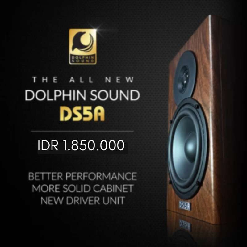 Promo Speaker Monitor Dolphin Sound DS-5A / DS5A / DS 5A MK5 Speaker ...