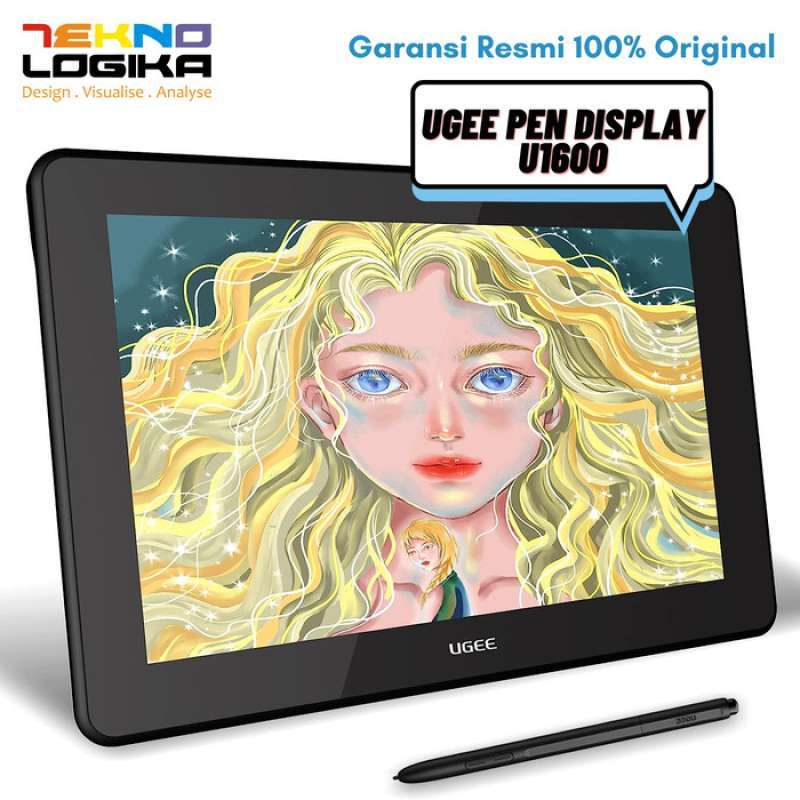 Jual Ugee Pen Display U1600 Drawing Pen Tablet Di Seller Indah Purnama Tech - Tegal Alur, Kota ...