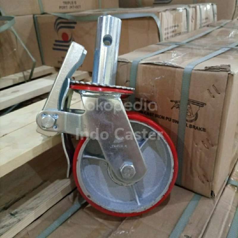 Promo Roda PU Scaffolding, Roda Scaffolding PU, Roda Steger PU Heavy ...
