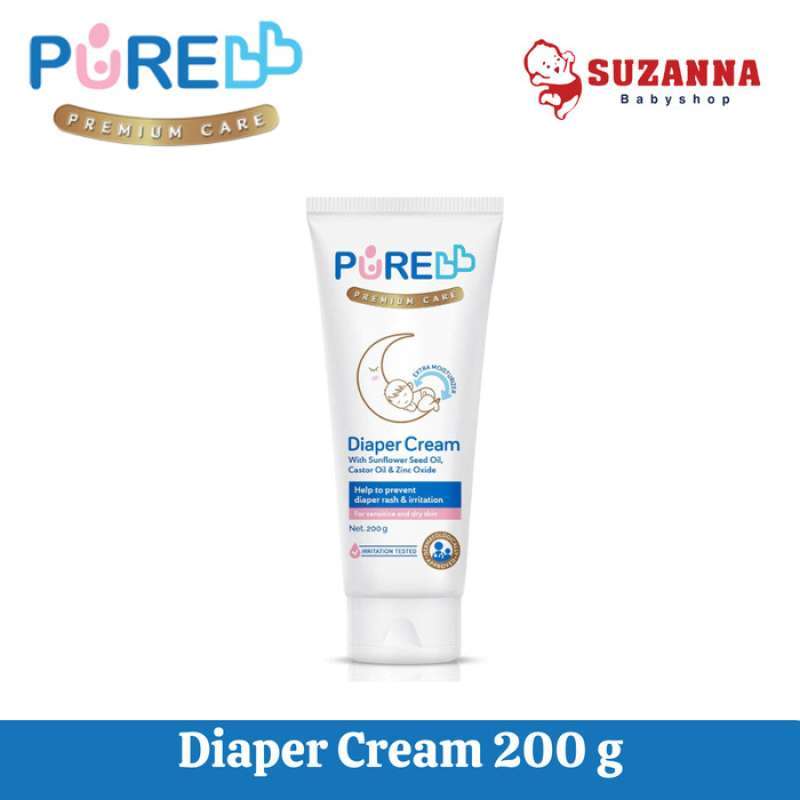 Promo Pure Bb Diaper Cream 200g Diskon 23% Di Seller Darkness - Kebon ...