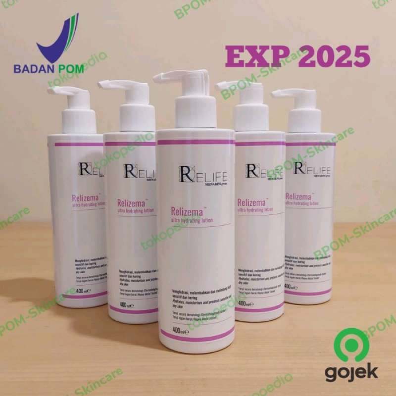 Promo Relife Relizema Ultra Hydrating Lotion 400 Ml Pelembab Eksim ...