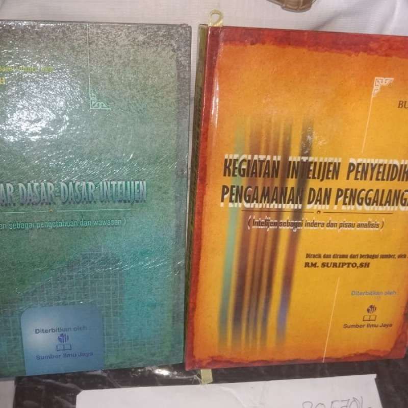 Promo Intelijen Buku 1 Dan Buku 2 Diskon 23% Di Seller Indah Library ...