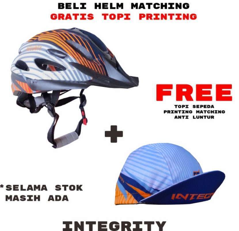 Promo Helm Sepeda dan Topi Model MTB Roadbike Ringan Helm Sepeda RB ...