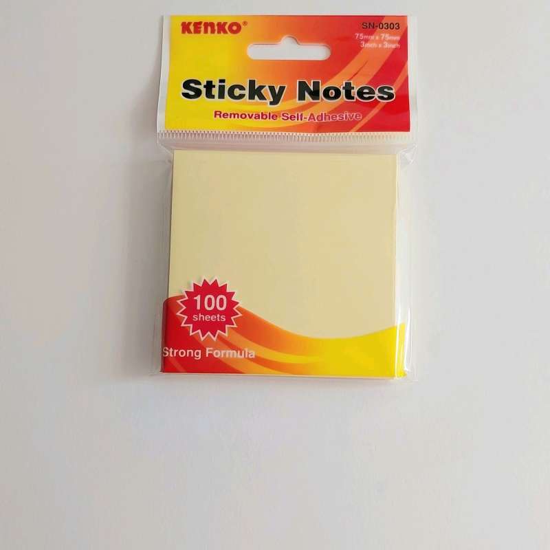 Jual Memo Stik/ Sticky Note Kenko (100 Lembar) Di Seller Tokoyuniku ...