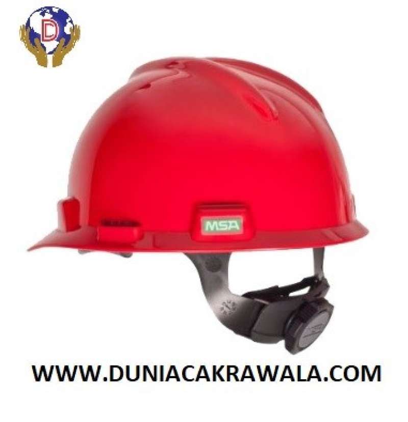 Promo HELM PROYEK MSA VGARD INER FACETRACK / HELM MSA ORIGINAL MERAH ...