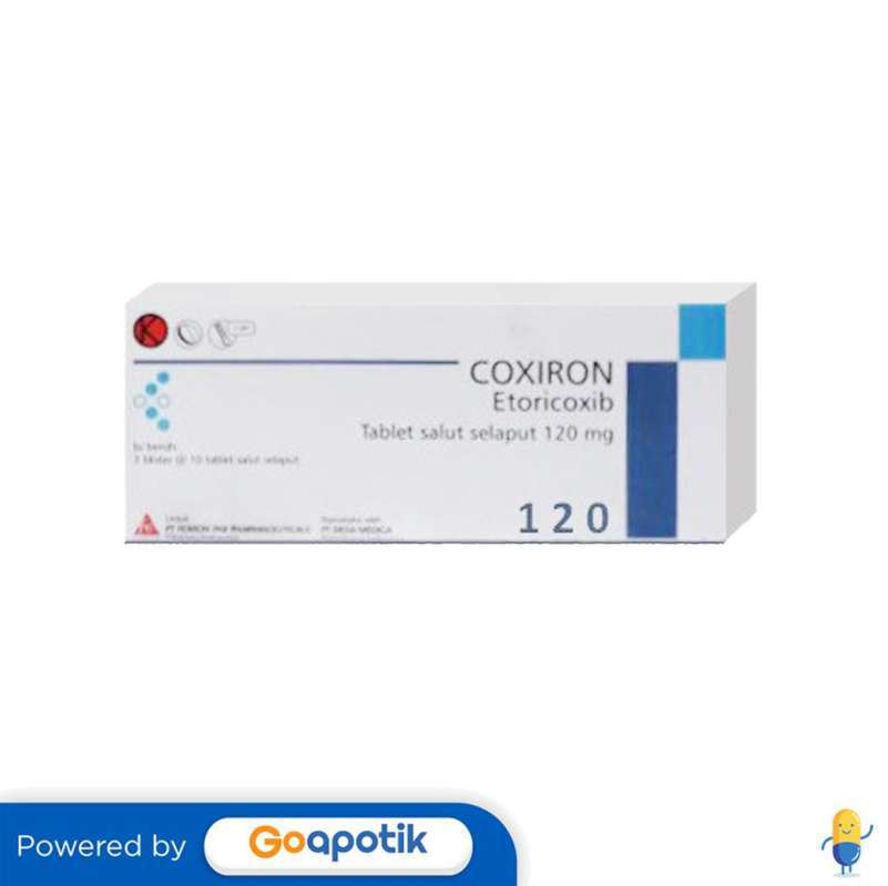Jual Coxiron 120 Mg Box 30 Tablet Di Seller Apotek Jati Farma Baru ...