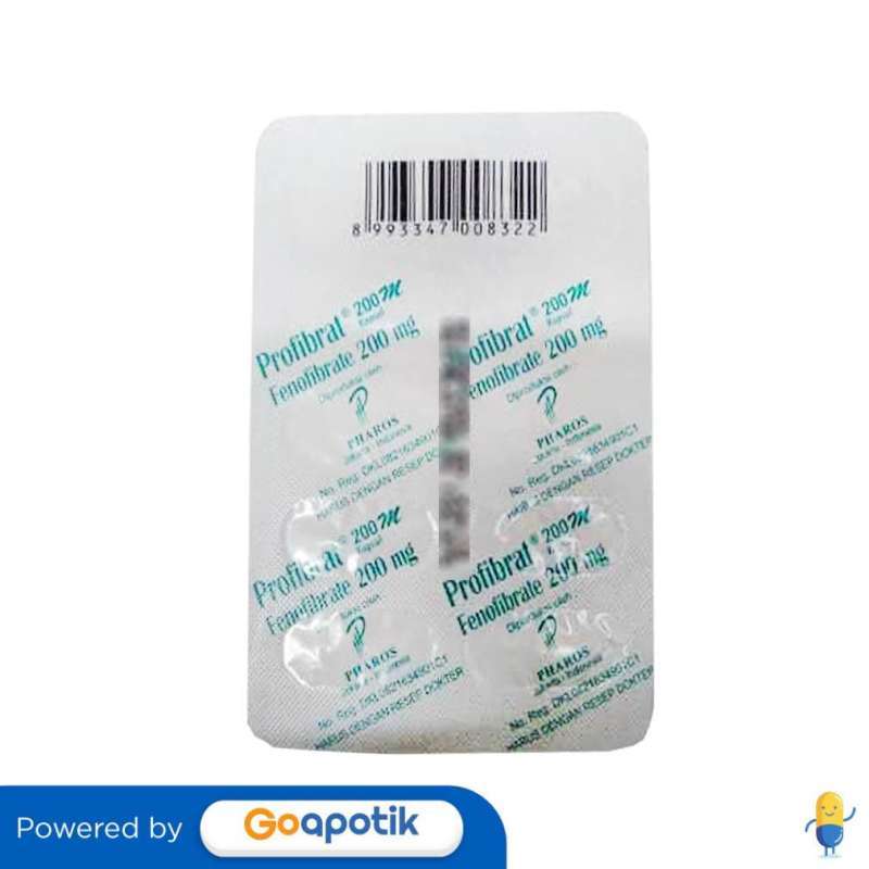 Jual PROFIBRAT 200 MG STRIP 10 KAPSUL di Seller Apotek Griya Farma ...