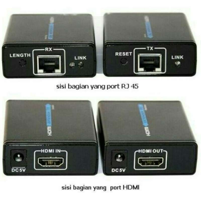 Promo Hdmi Extender Via Utp Cable Cat5E/6 (Up To 60M) - Bafo Diskon 23% ...