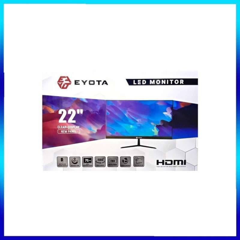 Jual Monitor Led Eyota 22 / Monitor Led Eyota 22 Inch Hdmi & Vga Fhd ...