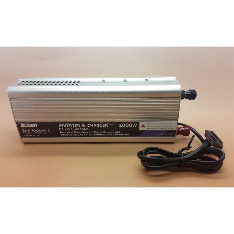 Promo Khusus Gosend - Inverter + Charger 1000 Watt 2 In 1 Suoer Saa ...