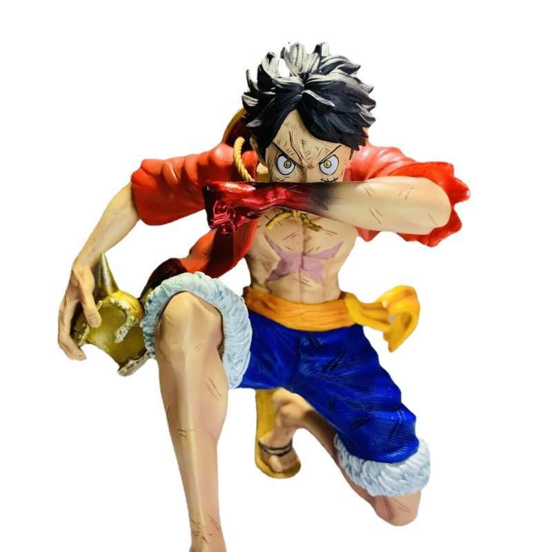 Promo 15cm Anime One Piece BT Gear 4 Blow Luffy Figure GK Wano Country ...