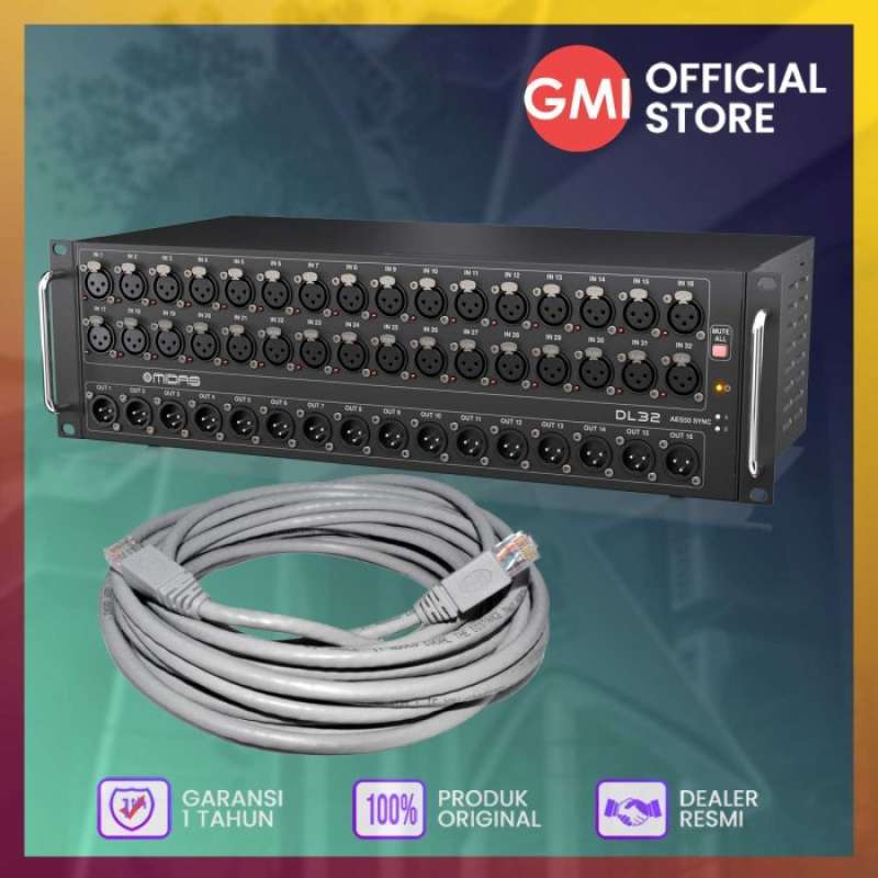 Promo Midas Dl32 32 Input / 16 Output Stage Box W/ Cable Cat6 75M Diskon 23% di Seller Urahara ...