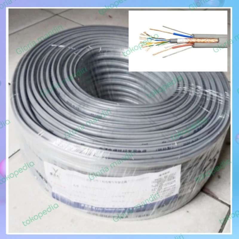 Promo Cable Utp Cat6 Rj45 Lift Elevator 100 Meter/ Kabel Lan Utp Cat6 ...